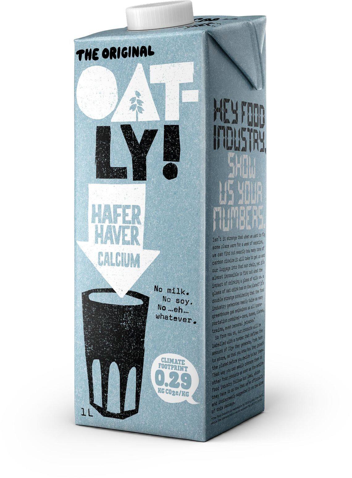 The Original Oatly Hafer Haver Calcium 1 Litre | Lazada
