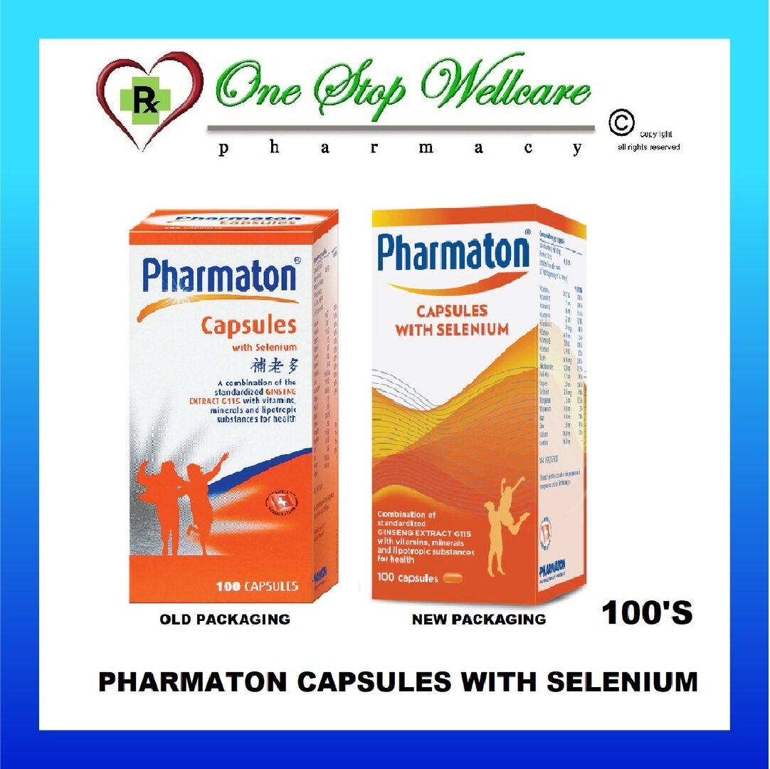 PHARMATON CAPSULES 100'S (EXP:09/2024) | Lazada