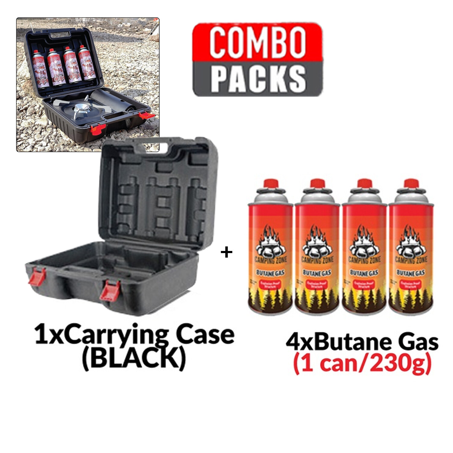 4PCS Camping Butane Gas Cartridge Gas Bottle Gas Tin Portable Buttane ...