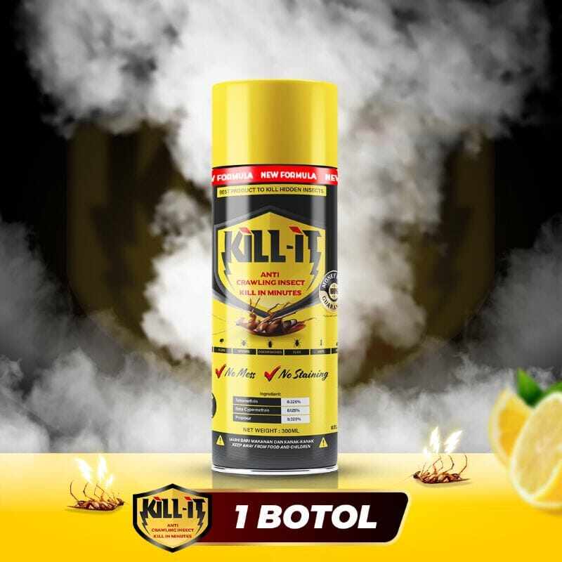 SPRAY HAPUS LIPAS DAN SERANGGA (KILL IT) | Lazada