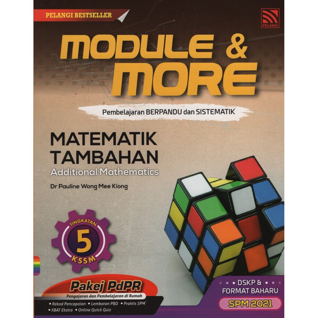 MODULE & MORE MATEMATIK TAMBAHAN TINGKATAN 5 | Lazada