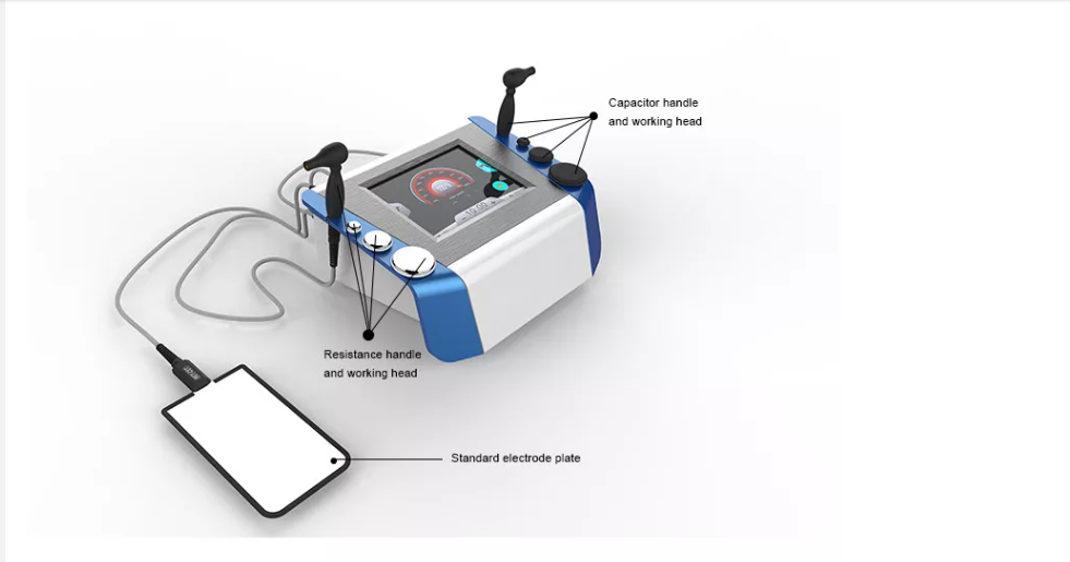 Physical Therapy Portable Smart Tecar Deep Slimming Diathermy Machine ...