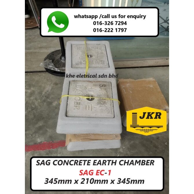 Concrete Earth Chamber SAG - EC 1 Specification (JKR Approved) | Lazada