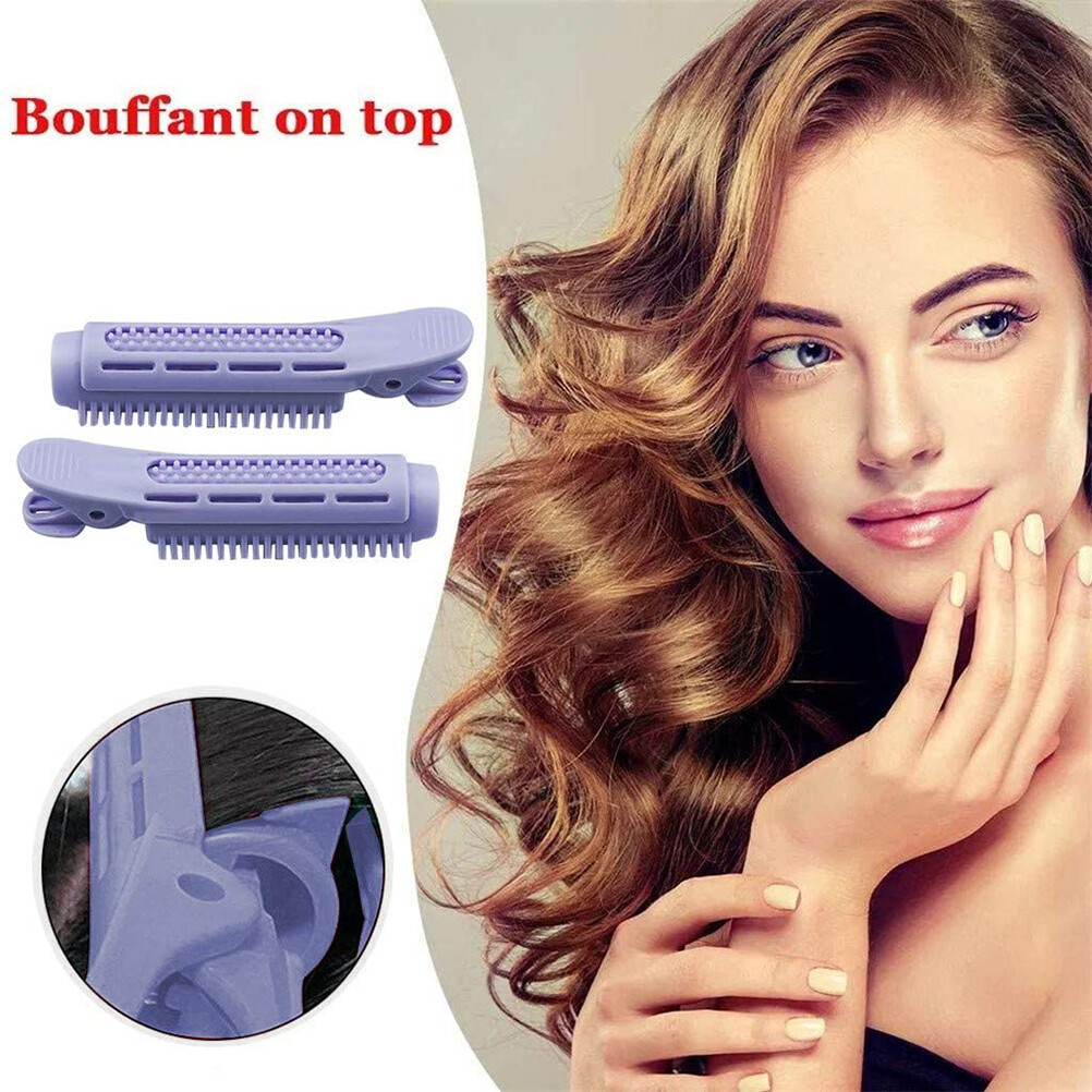 mandarins-6Pcs Volumizing Hair Root Clip Roller Wave Fluffy Hair Clip ...