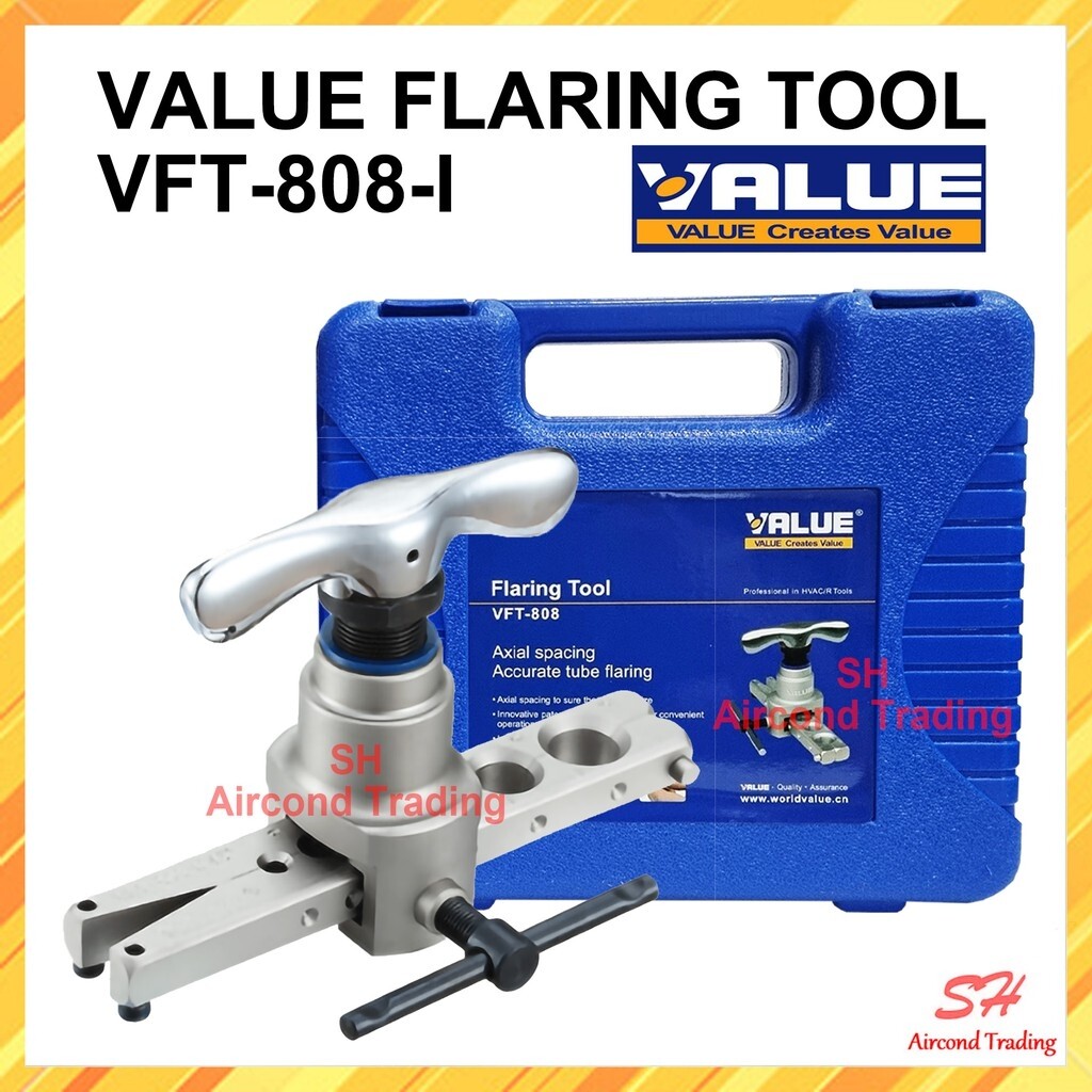 VALUE FLARING TOOL VFT-808-I 1/4" 5/16" 3/8" 1/2" 5/8" 3/4" (INCH ...