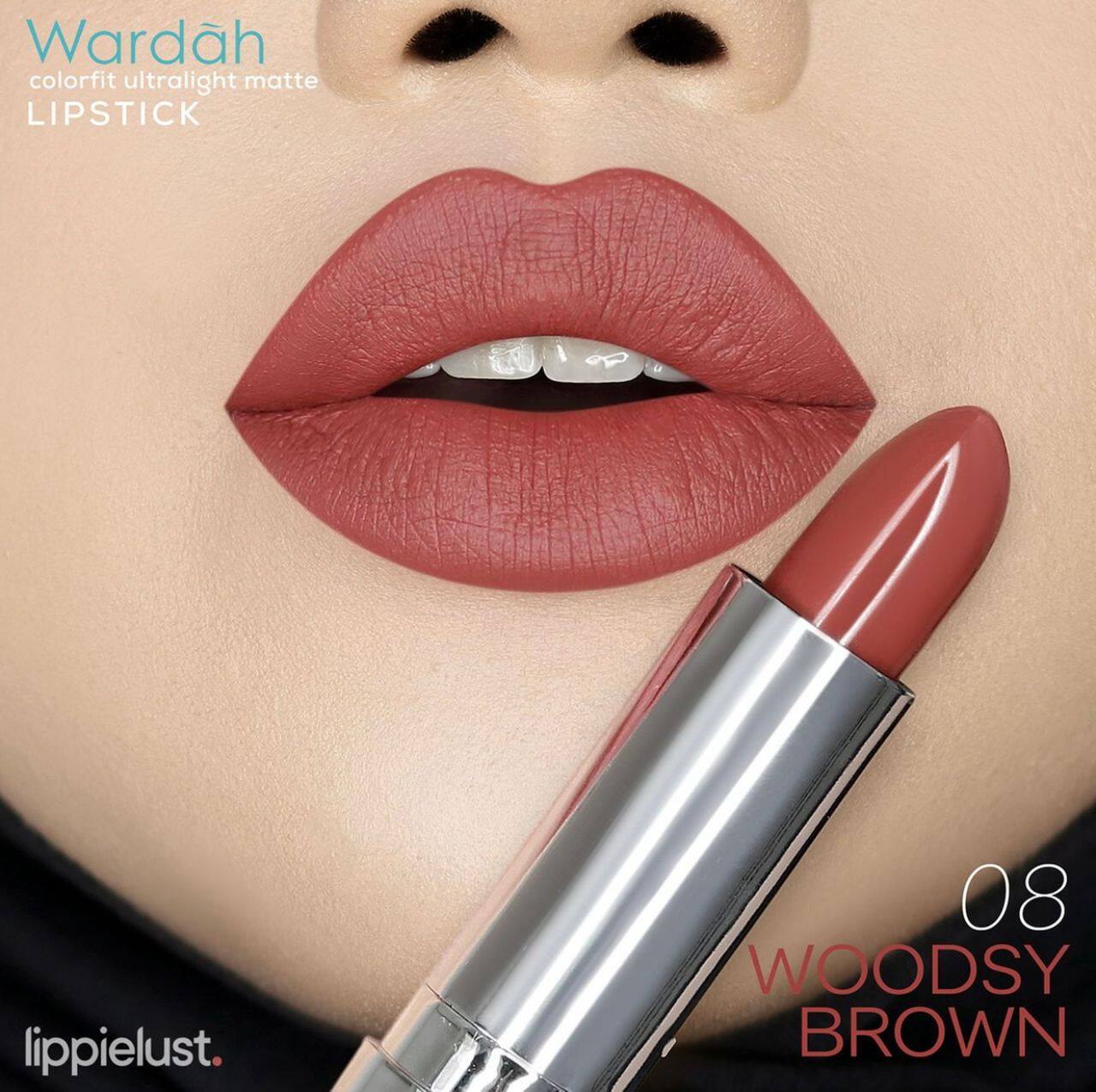 Wardah Colorfit Ultralight Matte Lipstick Halal Cosmetics Original | Lazada