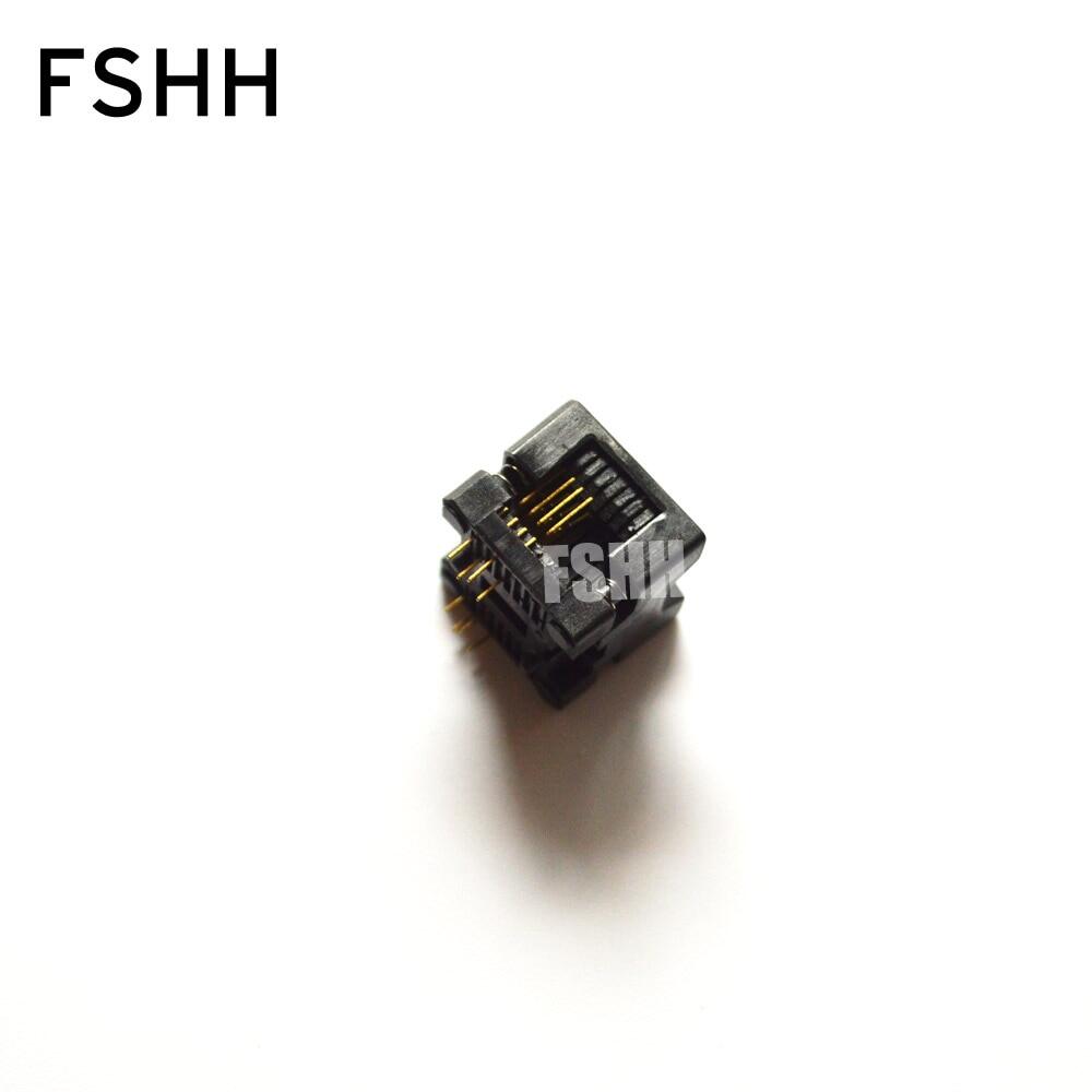 SOP8 SO8 SOIC8ซ็อกเก็ตทดสอบ OTS-16-1.27-03 OTS-16-03 IC Socket 1.27Mm ...