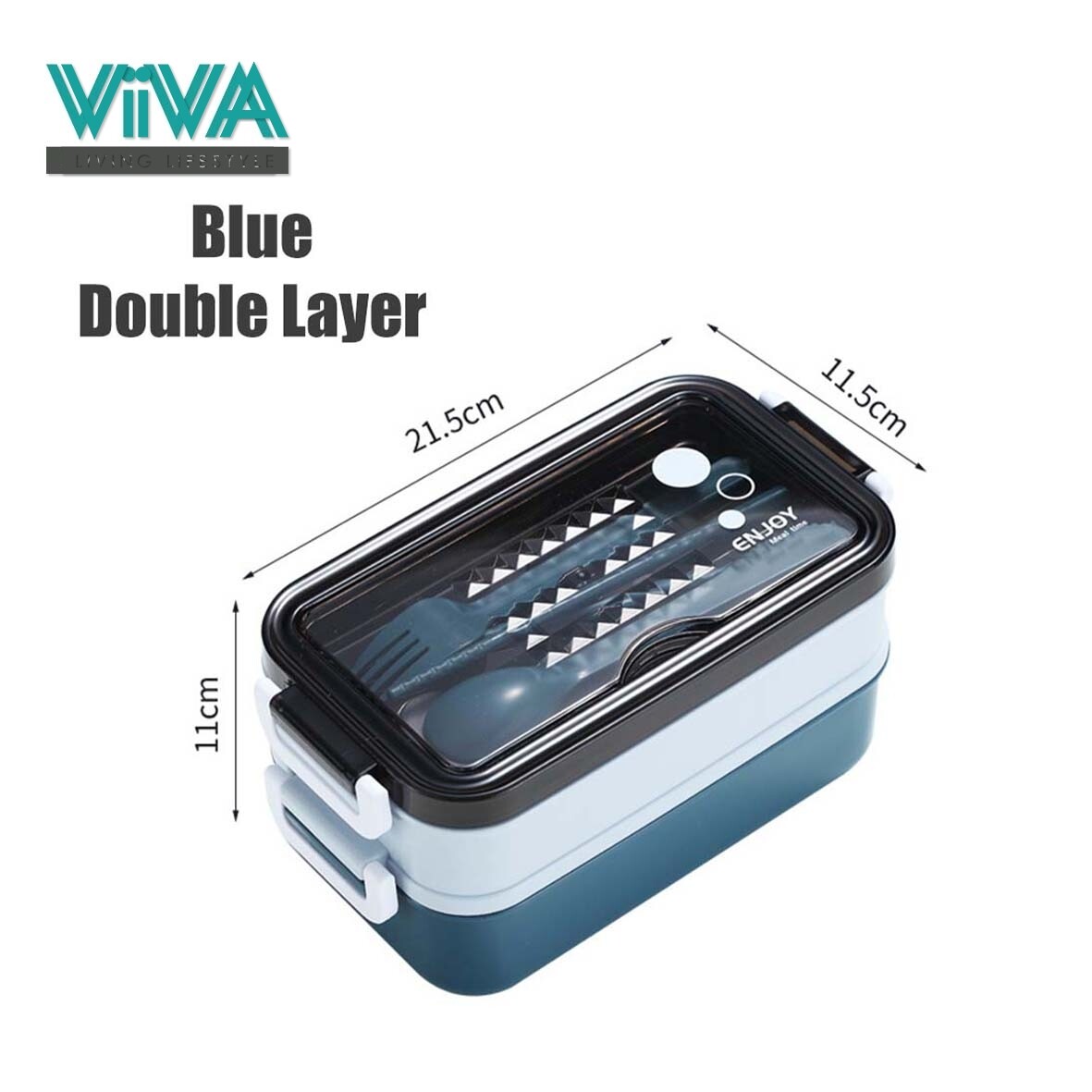 Viva Home Bento Box Food Grade PP Lunch Box Storage Food Container ...