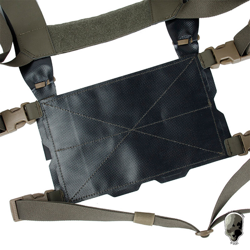 TMC Tactical Vest Chest Hanging Lightweight Chest Rig Modular Harness ...