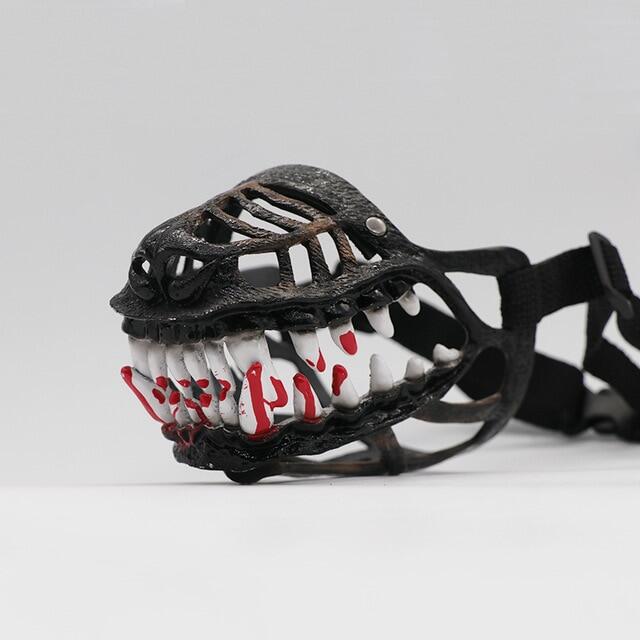 5 Scary Dog Safty Muzzles For Halloween Dog Costume Zombie Dog ...