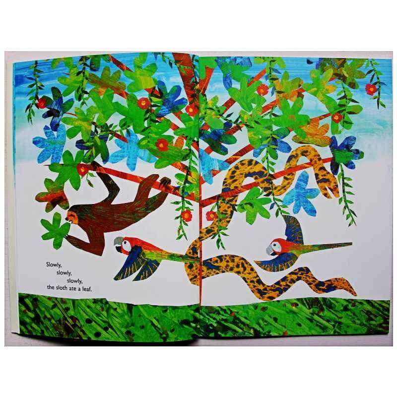 ช้าช้าช้ากล่าวว่า Sloth โดย Eric Carle การศึกษาสมุดภาพภาษาอังกฤษ Early ...
