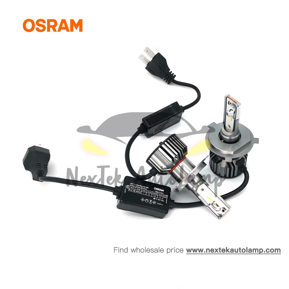 OSRAM LED Truck HL H1 H4 H7 24V 28W 5700K +100% Super Bright White ...