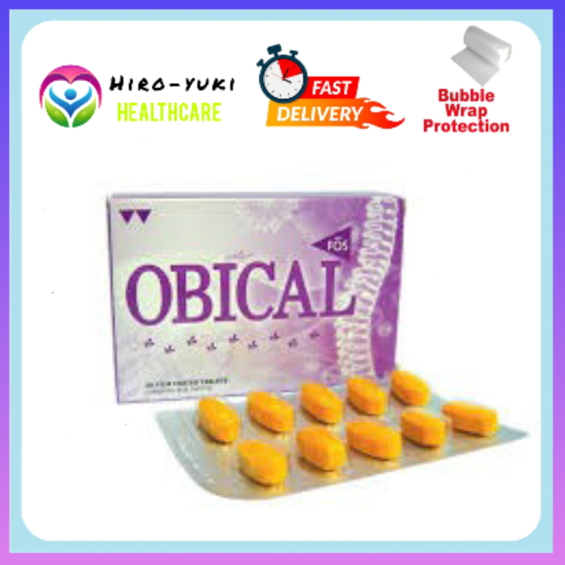 OBICAL Calcium Tablets for Pregnant Women 3x10s | Lazada