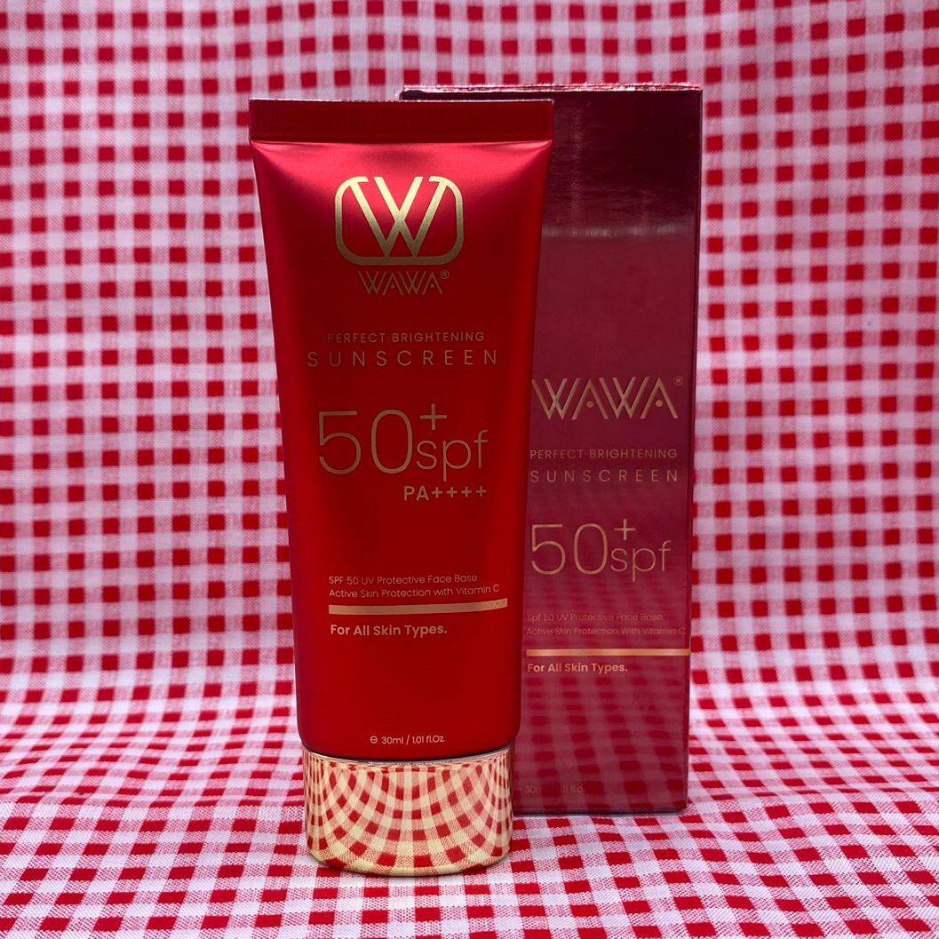 WAWA SUNSCREEN 10ML & 30ML - PERFECT BRIGHTENING SUNSCREEN | ORIGINAL ...
