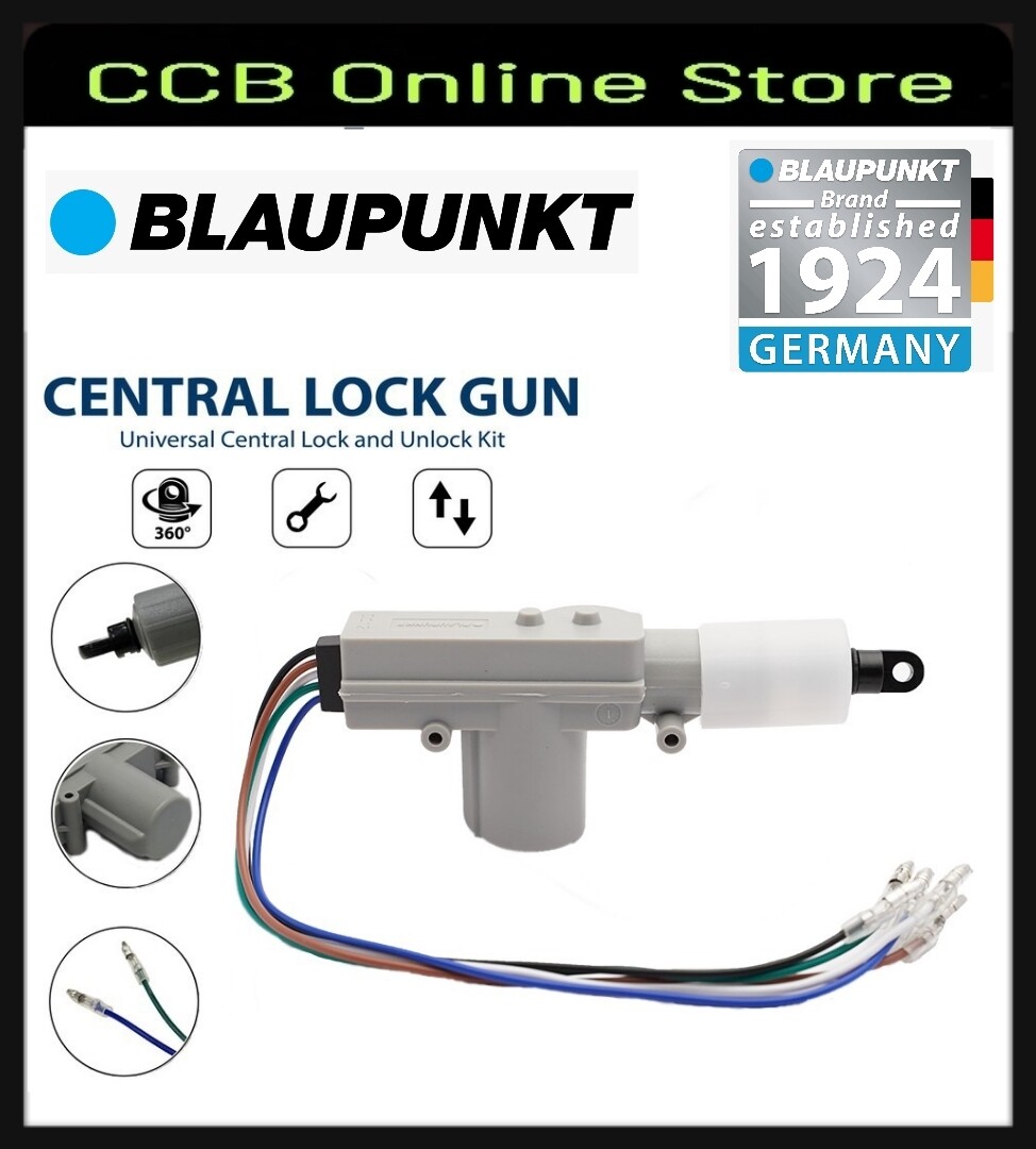 Blaupunkt Universal Central Door Lock and Unlock Kit CLG 2.0 2-Wire ...