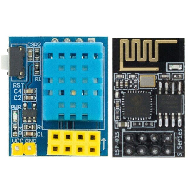 ESP8266 ESP-01 ESP-01S DHT11 Temperature Humidity Sensor Module esp8266 ...