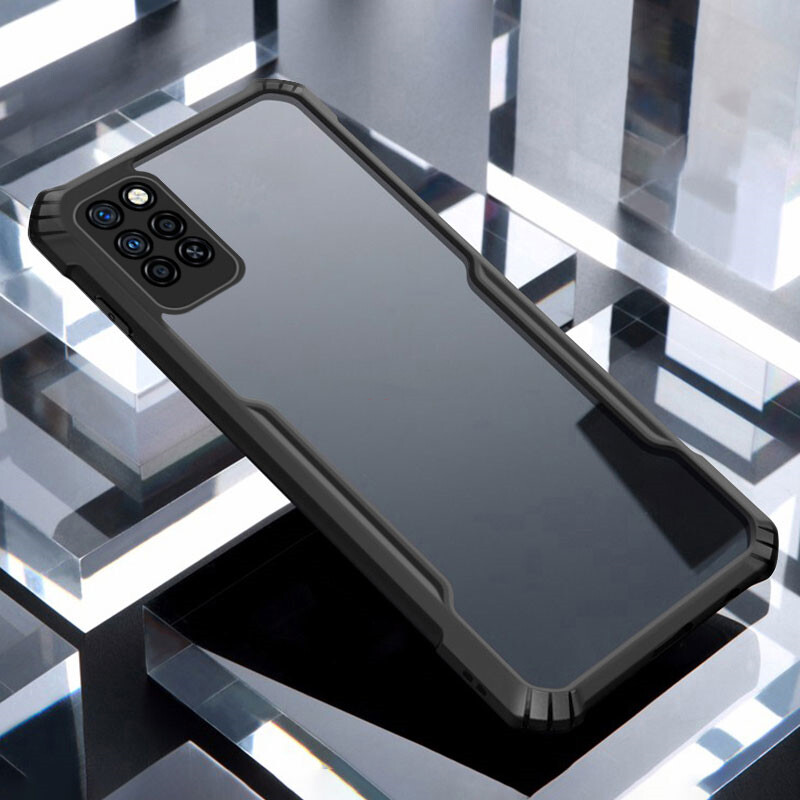 สำหรับ Infinix Note 10 Pro Case รองรับการกระแทกคริสตัลแข็ง Soft Back ...