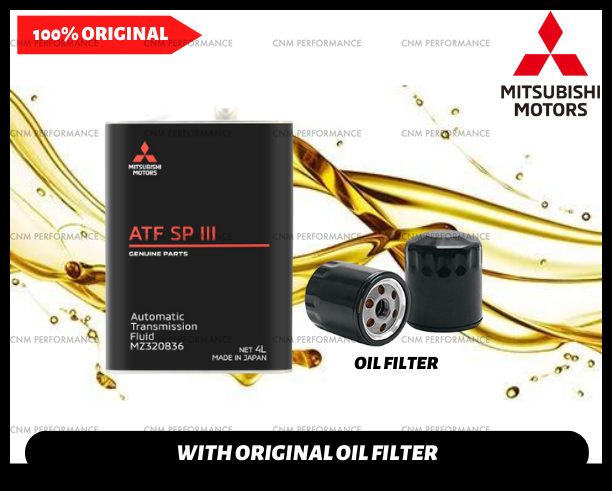 MZ320836 Mitsubishi ATF SP3 Automatic Transmission Fluids 4Liter | Lazada