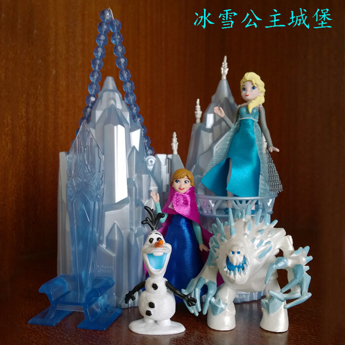 Frozen Aisa Anna Ice Castle Mini Princess Castleของเล่นตกแต่ง | Lazada ...