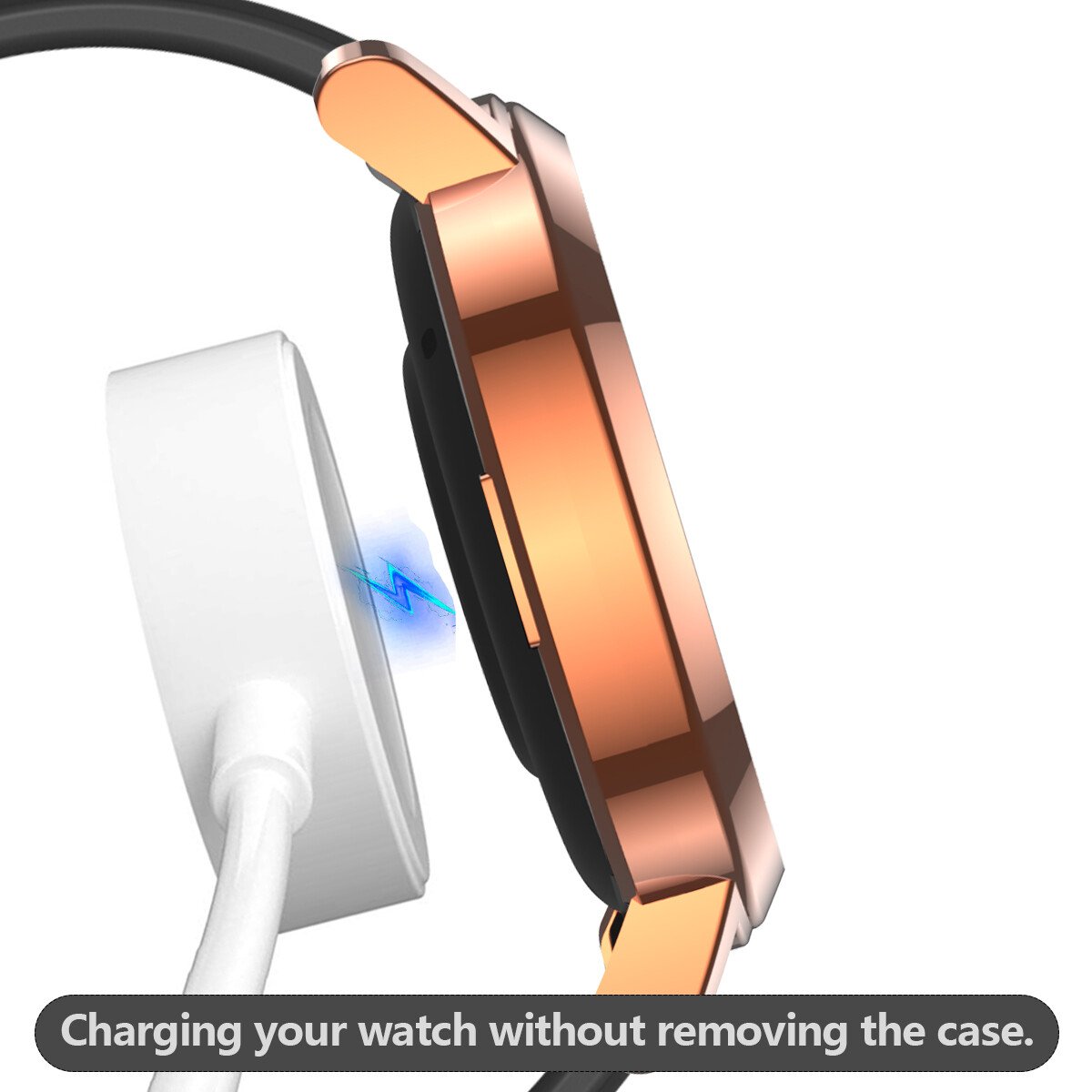 Watch Case For Huawei Watch GT 2 46mm case +Tempered glass bumper ...