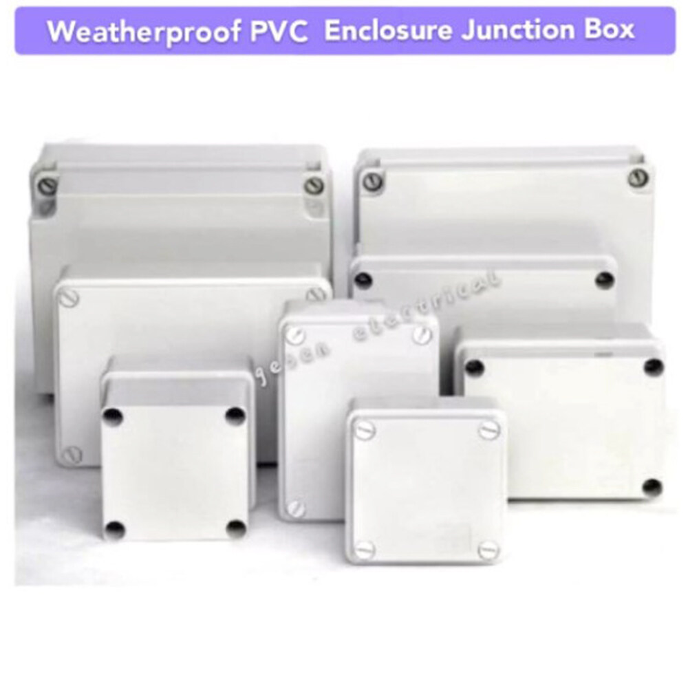 PVC Enclosure Box Weatherproof PVC Enclosure Junction Box 4"x4"x4" | Lazada