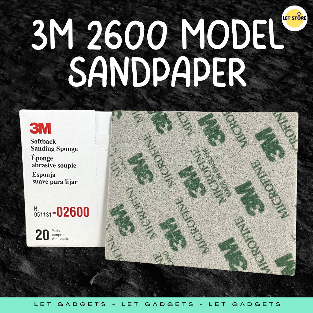 3M 2600 Model Sand Paper Microfine 3M Sponge Sand Slice 2600 Sponge ...