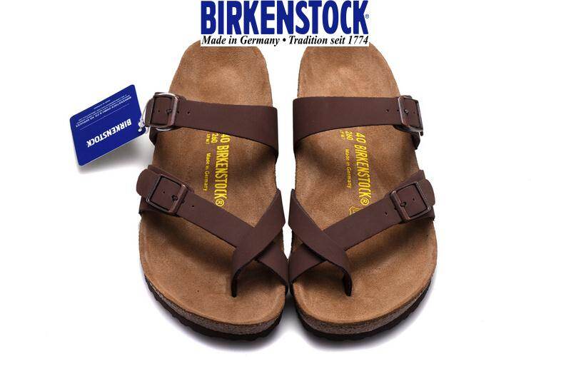 ส่วนลดLegitเยอรมันBirkenstock∮ BK Birk Birkens Mayariรองเท้าแตะ ...