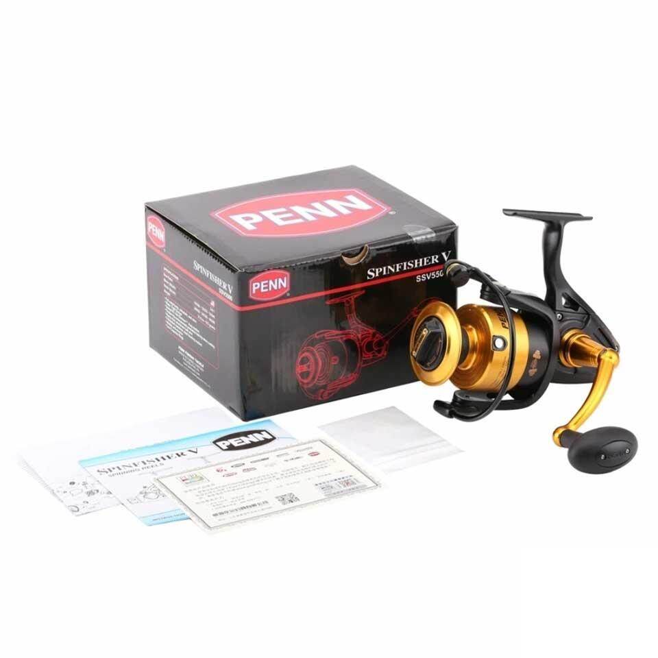 PENN SSV รอกตกปลา7500/8500/9500/10500ป้องกันการกัดกร่อนน้ำทะเล Spinning ...