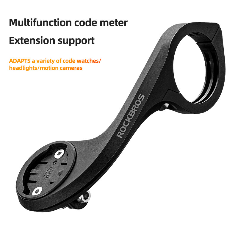 ROCKBROS ไนลอนไฟจักรยานตัวยึดตัวจับแท่นหนีบไฟฉายจักยานสำหรับ Garmin IGS ...