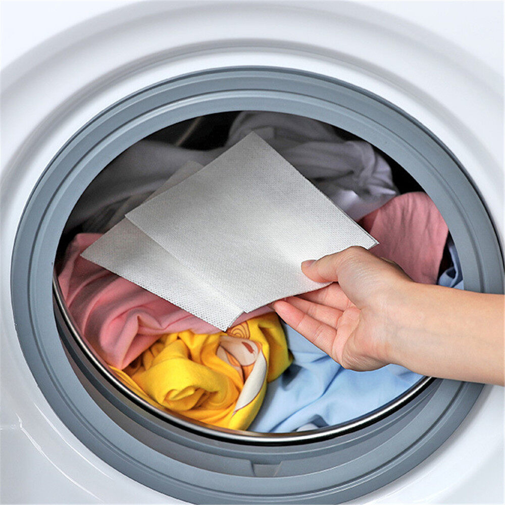 sanhe 24 Pcs/pack of Household Laundry Color Absorption Film Clothing ...
