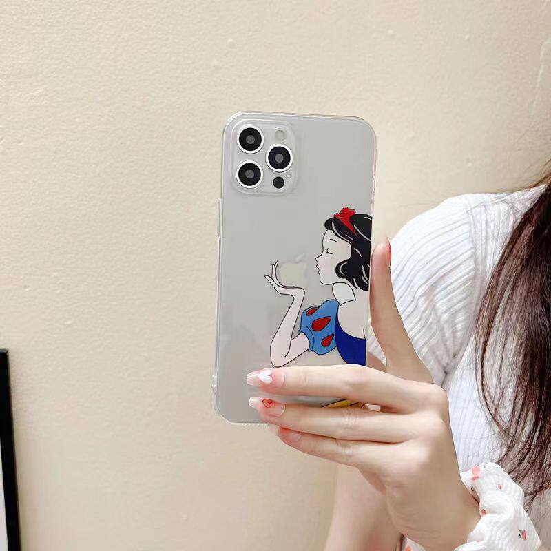 เจ้าหญิงกรณีโทรศัพท์สำหรับ iPhone 11 1213 Pro Max XS Max 11 12 13 XR 7 ...