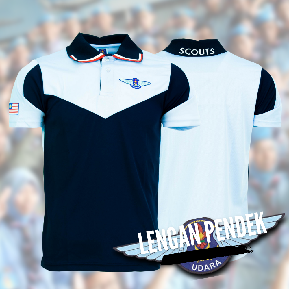 CY ST1006 Tshirt Baju Pengakap Udara Microfiber / tshirt Air Scout ...