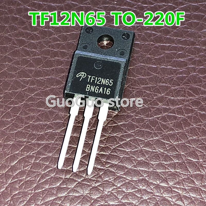 2pcs TF12N65 TO-220F AOTF12N65 12N65 TO220F 12A/650V N-Channel MOSFET ...