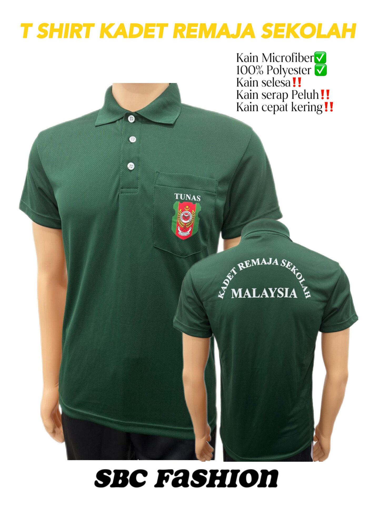 BAJU KOKULIKULUM KRS KADET REMAJA SEKOLAH SCHOOL UNIFORM KOKULIKULUM ...