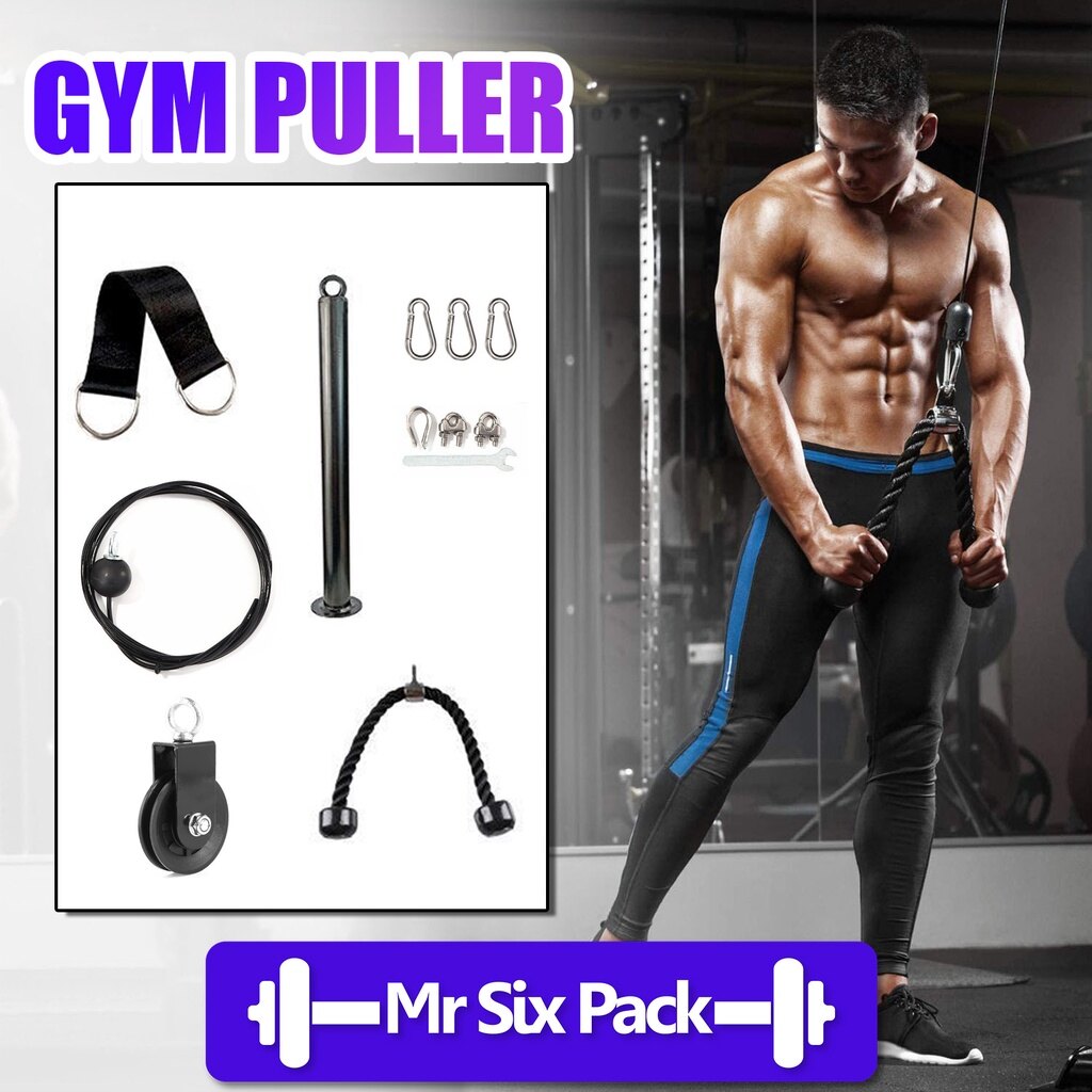 Tricep Rope Tricep Equipment Pulley Cable Gym Tricep Set Fitness Pulley ...