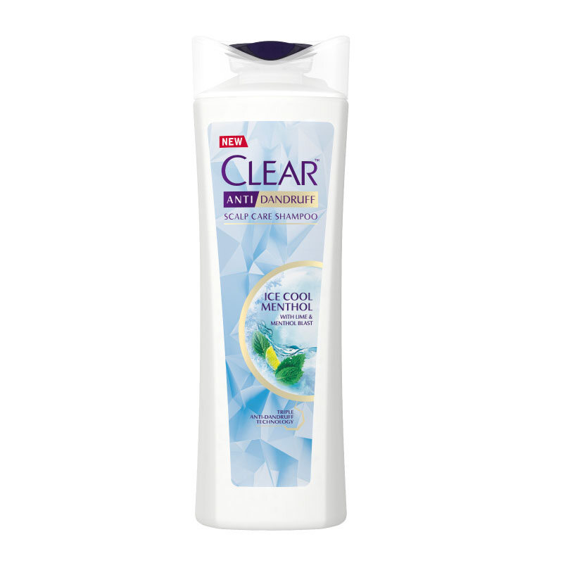Clear Anti Dandruff Shampoo Ice Cool Menthol Extra Strength Sakura ...