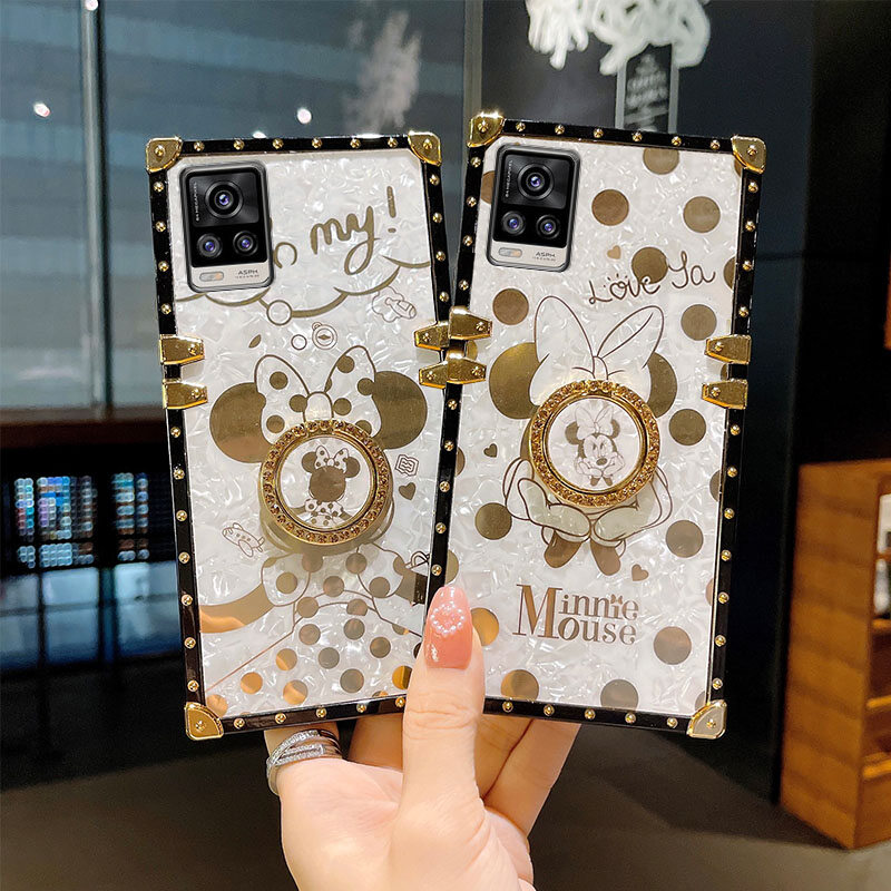 JieFie สแควร์เคสโทรศัพท์หรูหราสำหรับ VIVO Y21 / Y21S / Y21A / Y21T ...