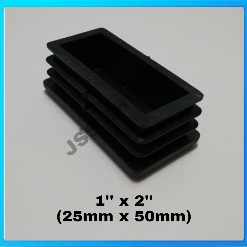 [READY STOCK] - Hollow Plastic Blanking End Cap - For Tube Insert | Lazada