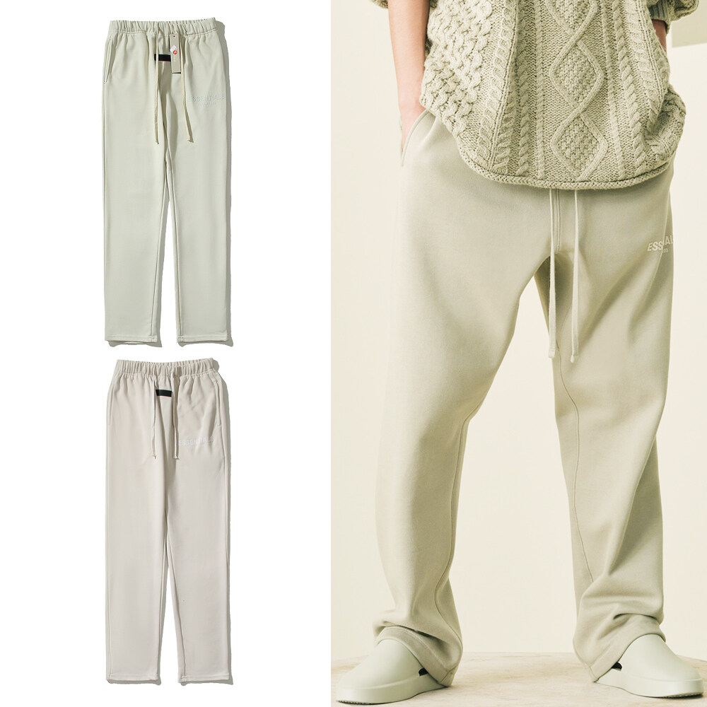 Fear Of GOD FOG ESSENTIALS กางเกงผู้ชาย Season Double Line Casual หลวม ...