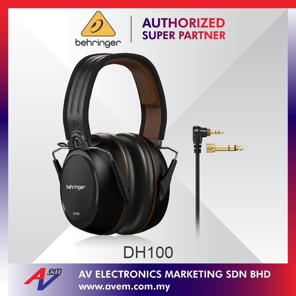 BEHRINGER DH100 Professional Drummer Headphones | Lazada