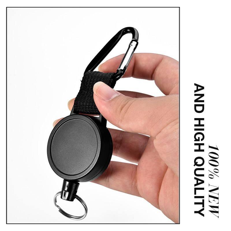 【CW】 Anti-Theft Telescopic Keychain Retractable Hook Keychain ...