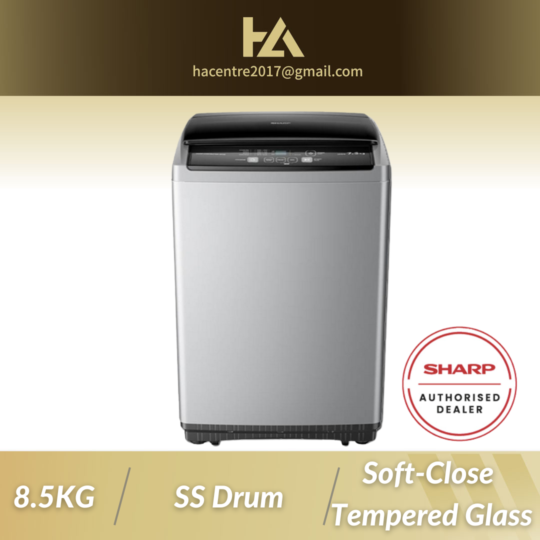 Sharp 8.5KG Fully Auto Washing Machine ES821X | Lazada