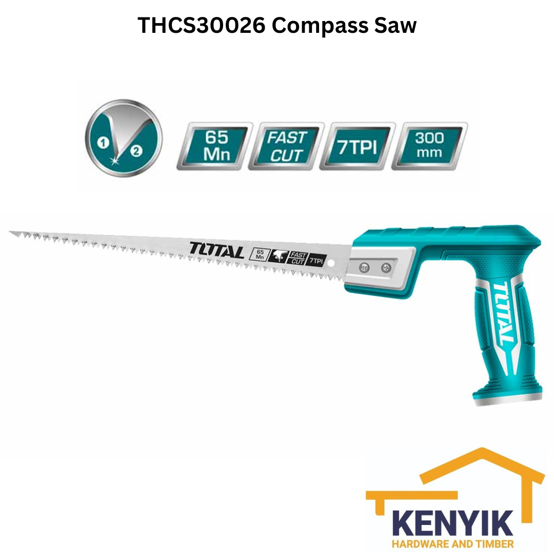 TOTAL COMPASS SAW / KEY HOLE SAW (MODEL : THCS30026 ) - For cutting ...
