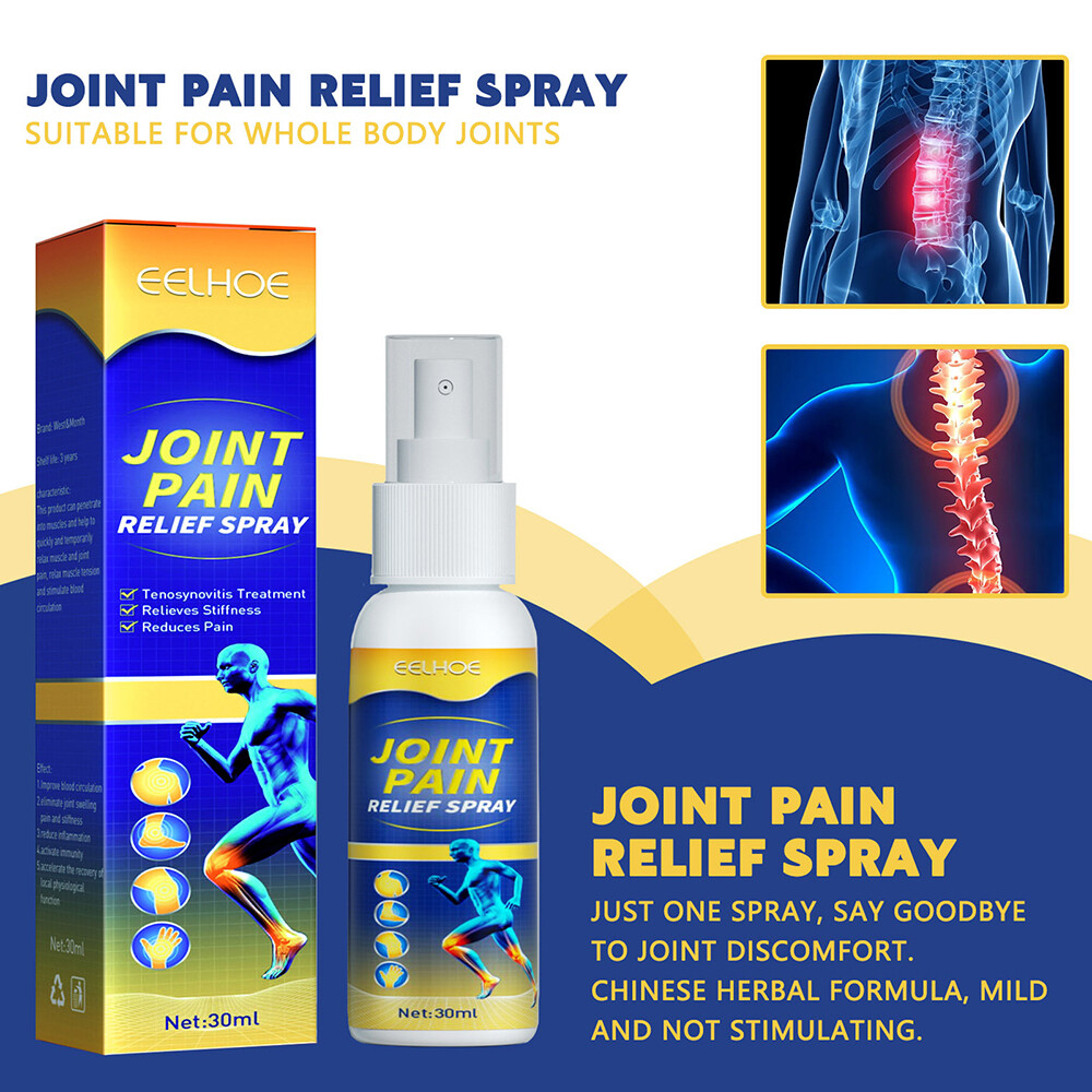 30Ml Joint Pain Relief Knee Neck Lumbar Disc Pain Relief Body Care Mist ...