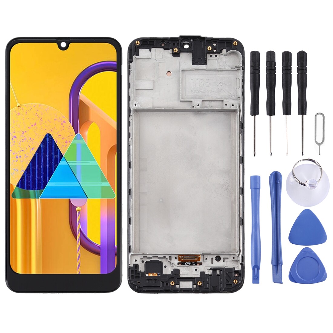 TFT Material LCD Screen and Digitizer Full Assembly With Frame for ...