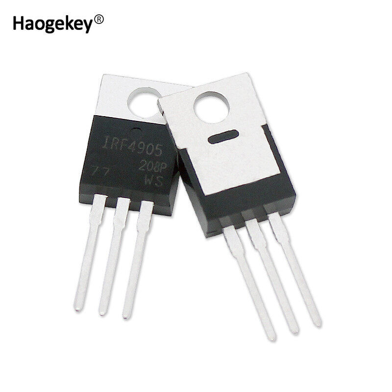IRF4905PBF 10ชิ้น IRF4905 MOSFET ทรานซิสเตอร์74A 55V TO-220 - Haogekey ...