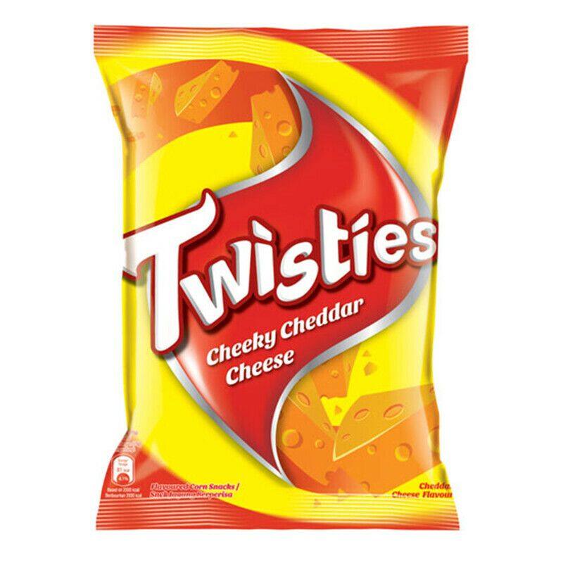 Twisties Cheeky Cheddar Cheese Flavoured Corn Snacks 60G | Lazada