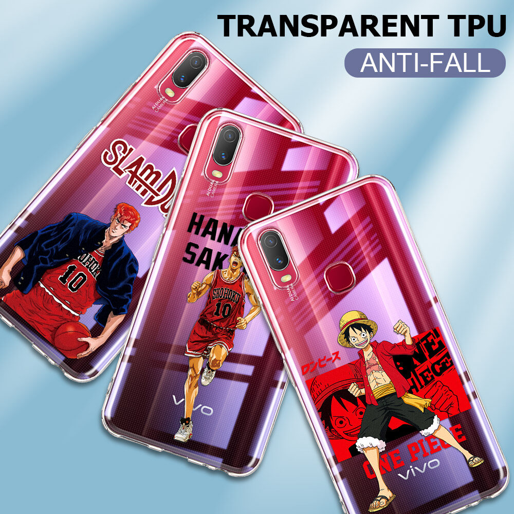 TPU Transparent Painted Phone Case for Vivo Y15 Y17 Y3S U10 Y11(2019 ...
