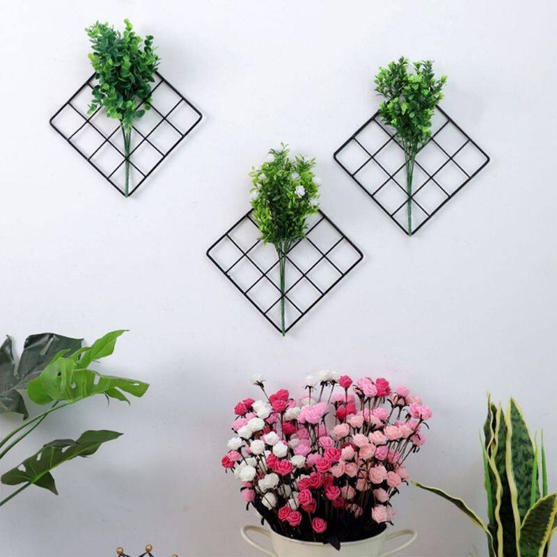 Nordic Metal Mesh Wall Hanging Collage Frame Photo Postcard Display ...