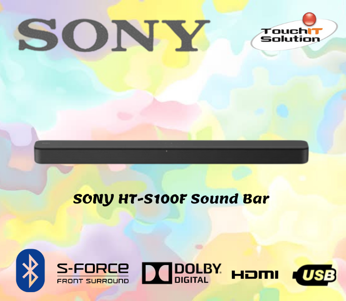 Sony HT-S100F 2.0 Soundbar with Bluetooth & S-Force Front Surround ...